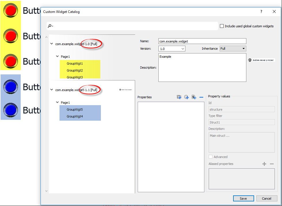 Creating a custom widget