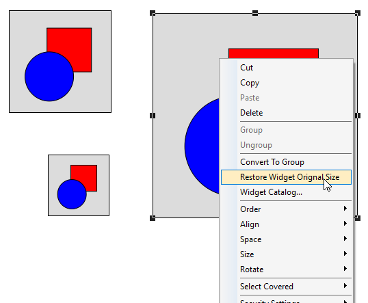 Creating a custom widget