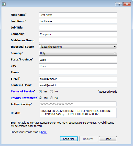 Installing the application