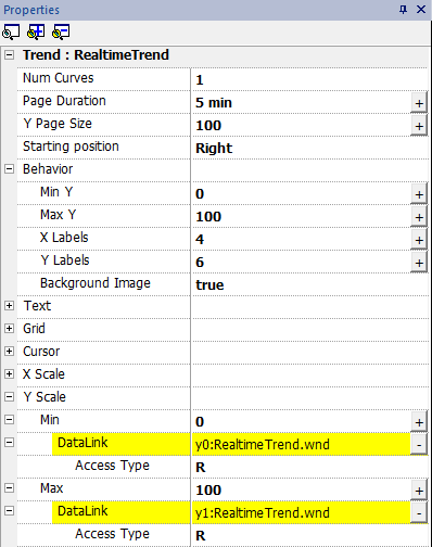 Trend widget tips